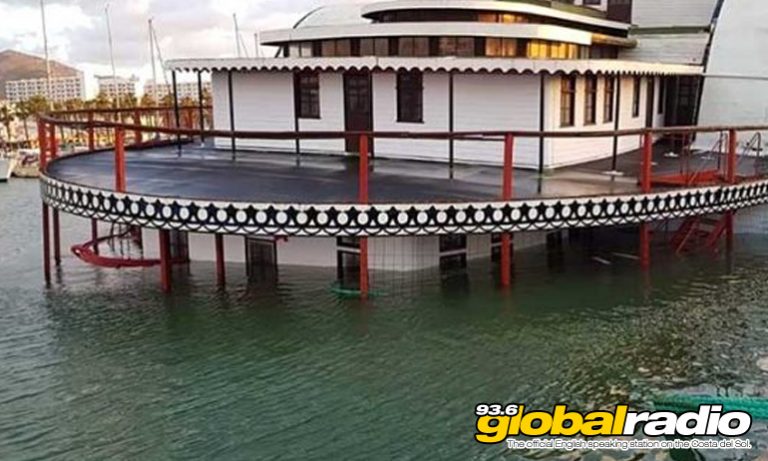 Historic Benalmadena Paddle Steamer Sinking - 93.6 Global Radio